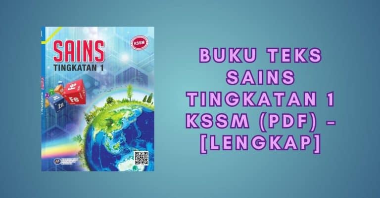 Buku Teks Sains Tingkatan 1 KSSM (PDF) – [LENGKAP]